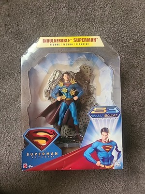 NEW DC COMICS INVULNERABLE SUPERMAN RETURNS S3 SELECT SCULPT ACTION ...