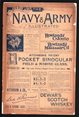 Navy & Army Illustrated 9/18/1896-War pix & info-published in London ...