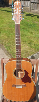 Crafter D8 12N 12 String Acoustic Guitar with K&K pick up | eBay UK