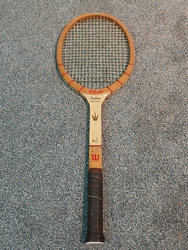 Vintage Wilson The Jack Kramer Autograph Speed Flex Fibre Face Tennis ...