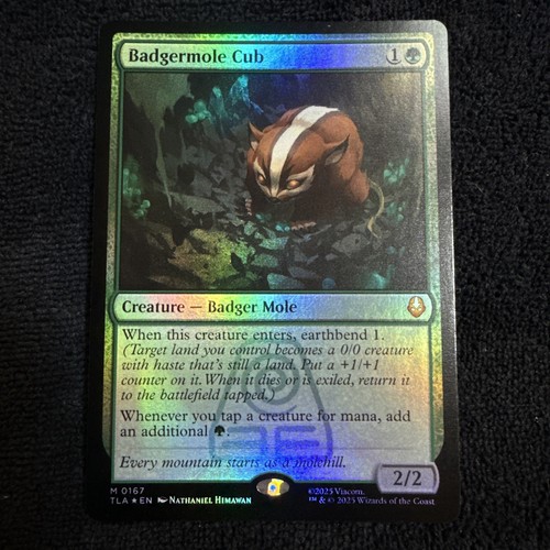 Badgermole Cub 0167 MTG The Last Airbender Near Mint | eBay