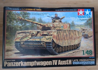 Tamiya 32584 Military Miniature GERMAN PANZER IV Ausf.H Late Prod Model ...