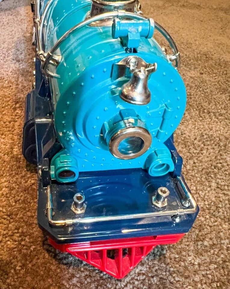 MTH Lionel Blue Comet Locomotive + Tender, 400E, + 2 Passenger Cars ...