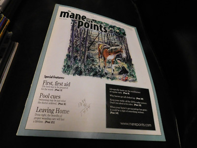 The Mane Points Magazine 2002 Fall | eBay