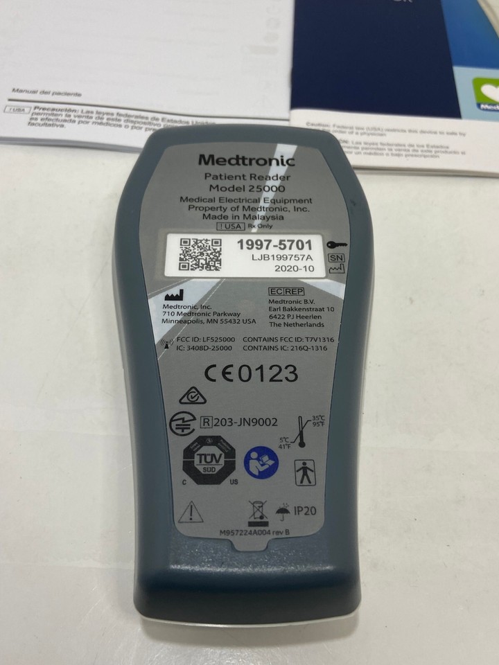 🌊 Medtronic MyCareLink Smart Patient Reader Monitor 25000 New Open Box ...