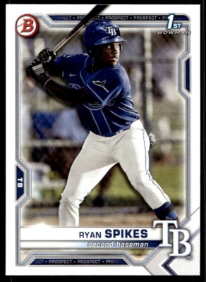 2021 Bowman Draft Ryan Spikes G299 Tampa Bay Rays #BD-63 | eBay