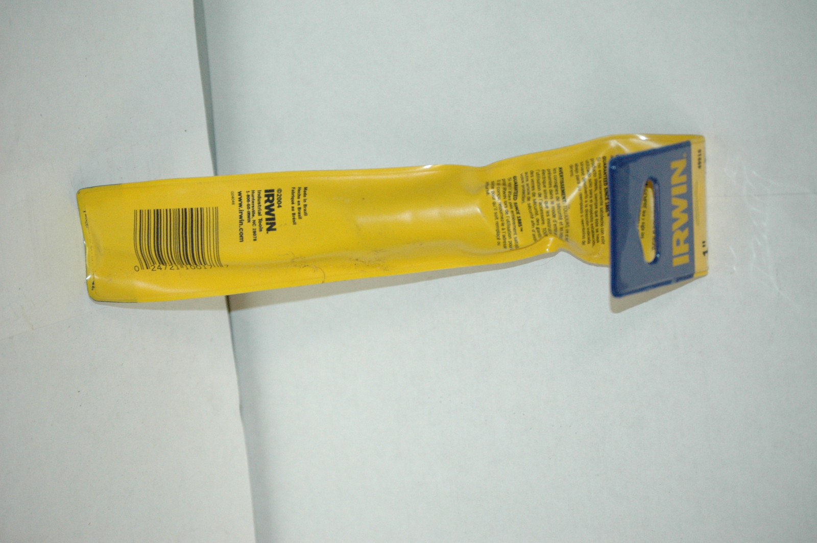 IRWIN 49916 SOLID CENTER AUGER BIT WITH CUTTING SPUR I-100 - 1" X 9-1/2 ...