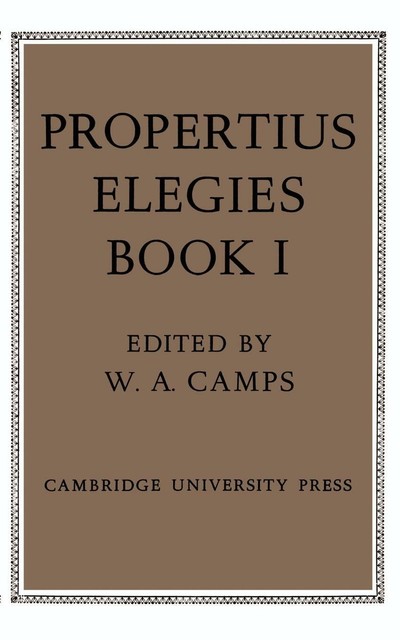 Propertius von Sextus Propertius (1977, Taschenbuch) online kaufen ...