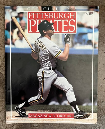 Official 1993 Pittsburgh Pirates Magazine and Scorecard Unscored | eBay