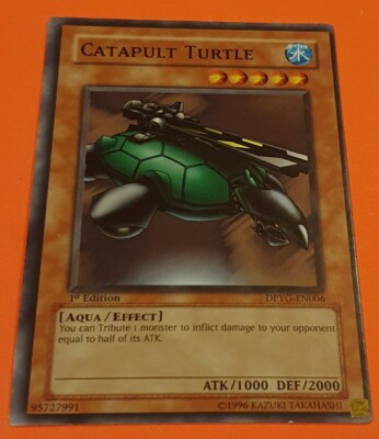 Catapult Turtle - 1st Edition Common - Duelist Pack Yugi - YGO | eBay UK