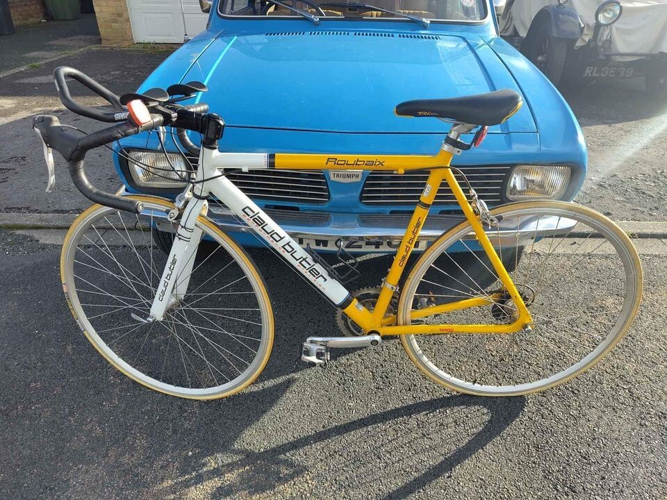 Yellow Aluminium Frame Claud Butler Bicycle For Sale | eBay