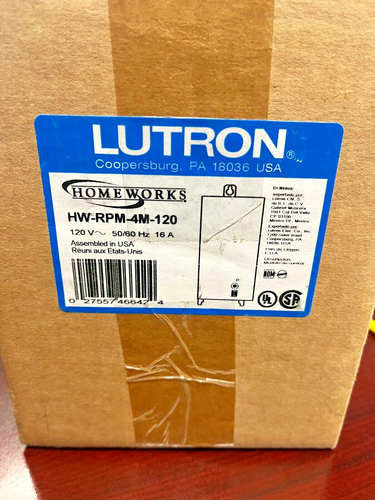 Lutron HomeWorks HW-RPM-4M-120 | eBay