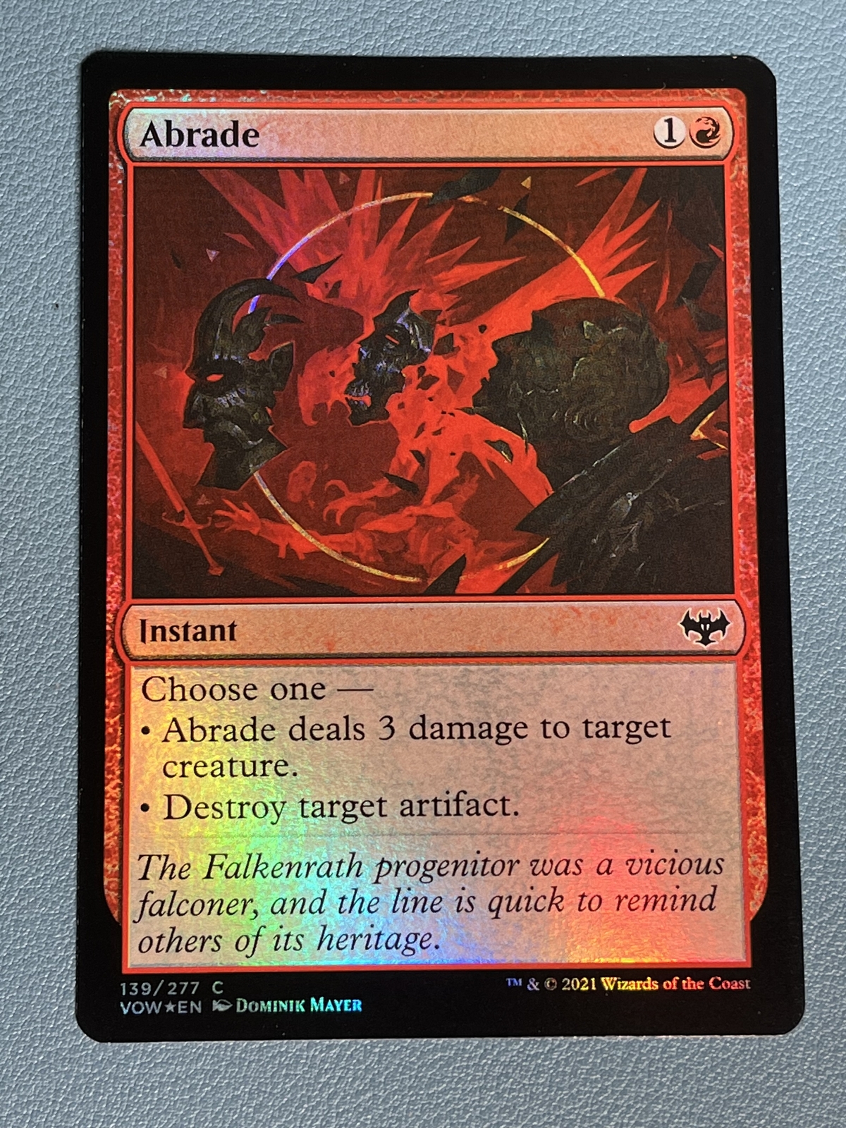 MTG Abrade Foil Innistrad VOW NM | eBay