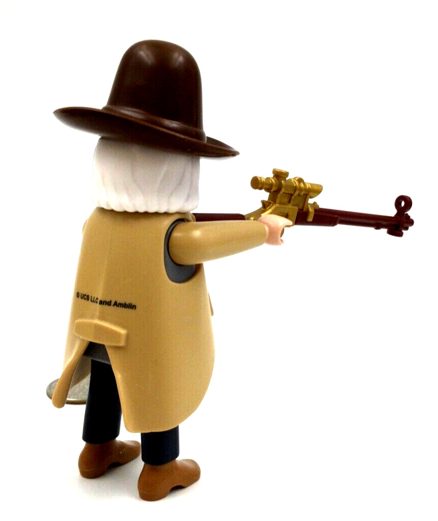 Playmobil Cowboy Dr Emmett Brown & Rifle NEW Back to the Future Western ...