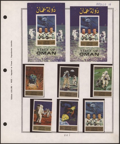 Space Cosmos - Lot of MNH Stamps on 3 Collector Pages S714 | eBay