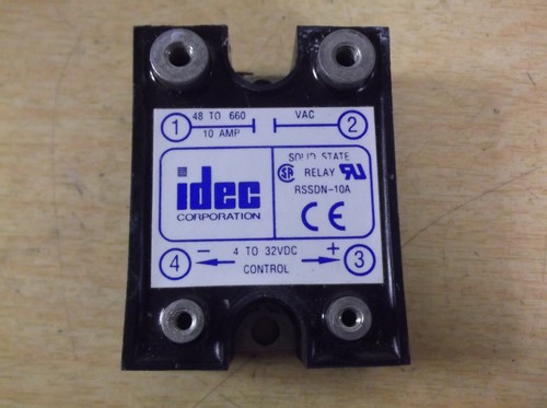 Idec Solid State Relay RSSDN-10A 10 Amp P0897SP0224B *FREE SHIPPING* | eBay