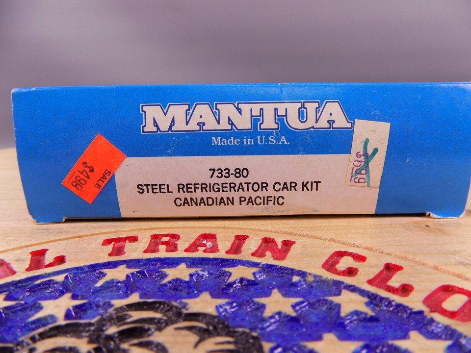 Mantua HO Scale Canadian Pacific Reefer Kit #733-80 | eBay