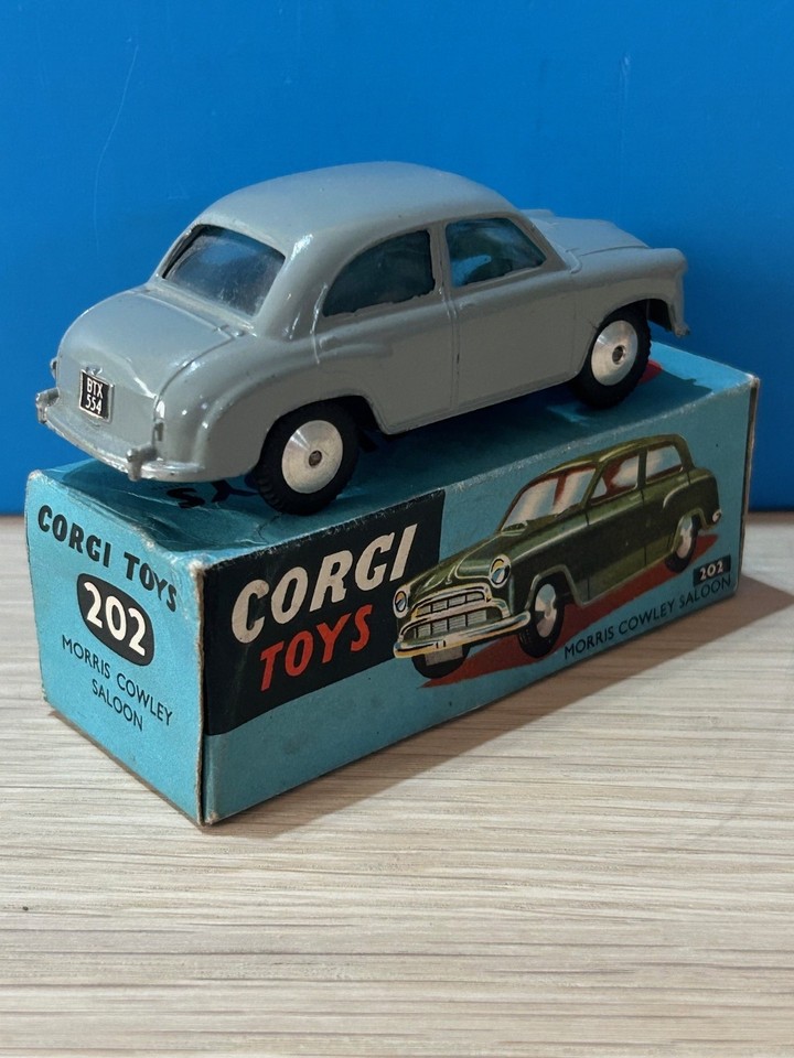 Corgi Toys 202 Morris Cowley Grey + Original Box Near Mint | eBay UK