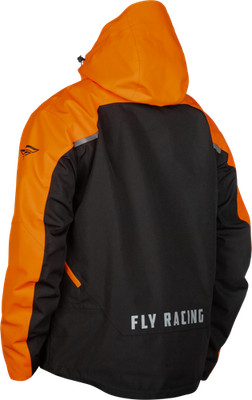 FLY RACING Carbon Jacket (2026) - Small - Black/Orange - 470-5208S | eBay