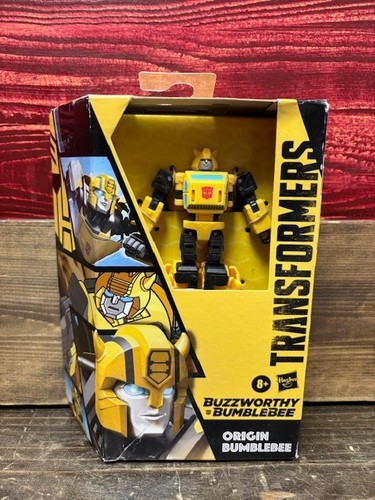 Hasbro Transformers Buzzworthy Bumblebee “Origin Bumblebee” (New Sealed ...