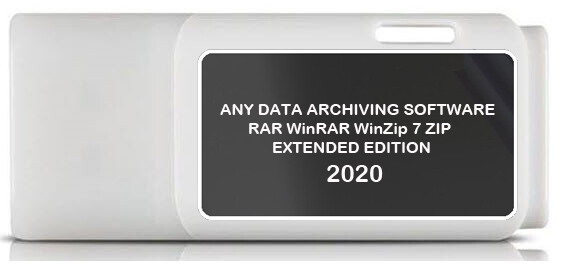 7 ZIP Unzip Unrar Archiving Software RAR WinRAR WinZIP Extended Edition ...