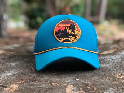 Patagonia "Heritage Fitz Roy" Master Chief Hat - Tobago Blue - Spring ...