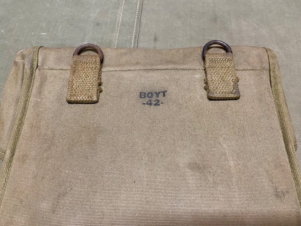 ORIGINAL WWII US ARMY INFANTRY M1938 OFFICER NCO MAP CARRY CASE-BOYT ...