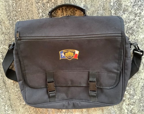 Original Vintage San Antonio Police laptop top briefcase Sheriff ...
