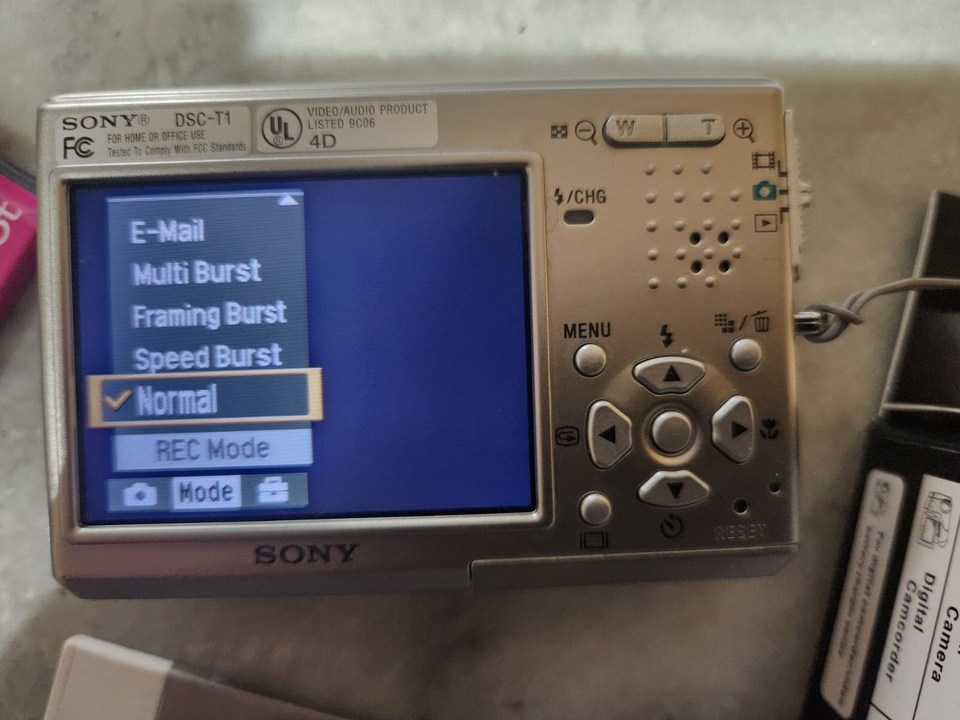 SONY Cyber-Shot DSC-T1 Compact Digital Camera As Is | eBay