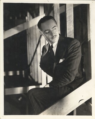 William Powell 8" x 10" Photo - Irving Lippman | eBay