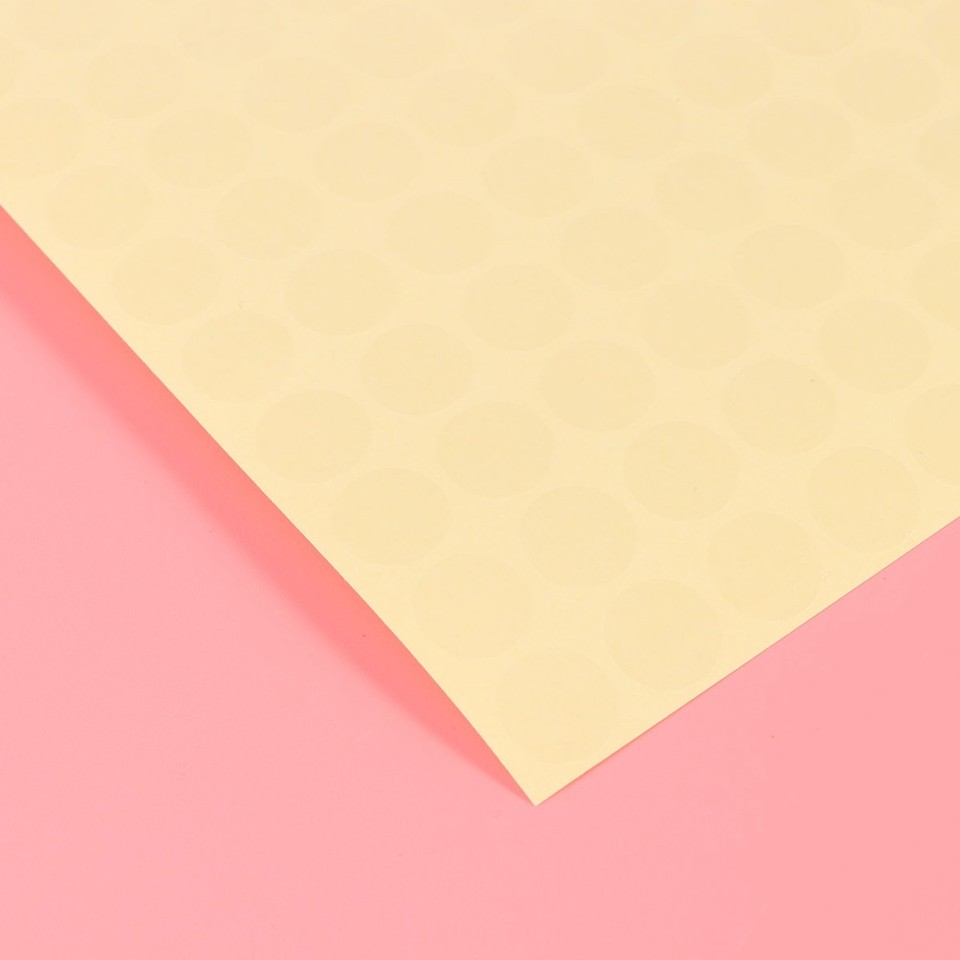 PVC Transparent Round Stickers Favors Gift Bags Decorations Candy ...