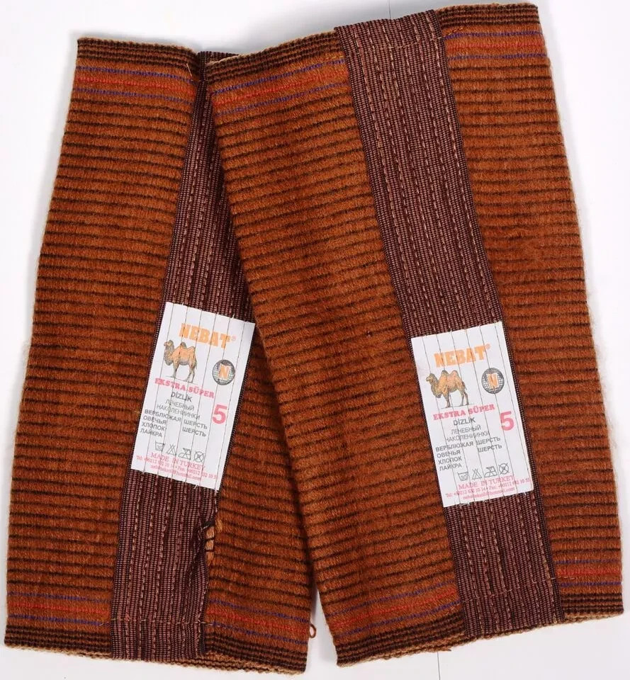 Knee Pads Nebat Camel and Sheep Wool Warming / Medicinal Cotton | eBay