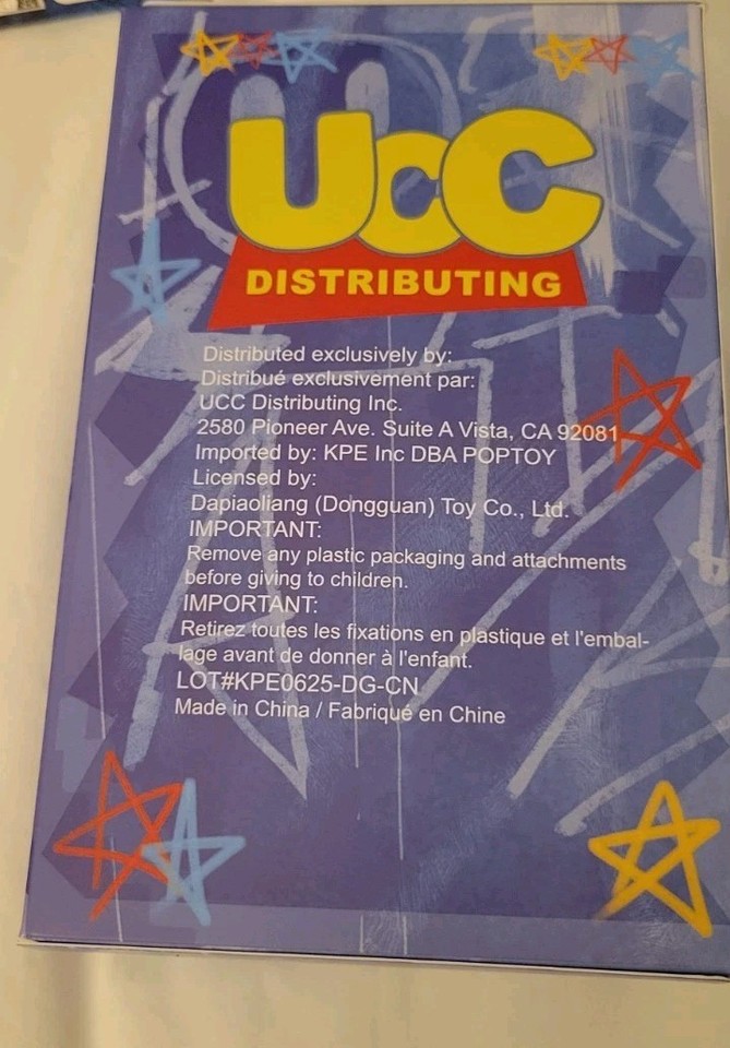 SDCC 2025 Exclusive UCC Baby Three "Street Hyper" Vinyl Collector Plush ...