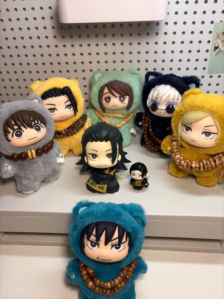 TOP TOY EAKI Jujutsu Kaisen Cat Ear Plushie Series Blind Box | eBay