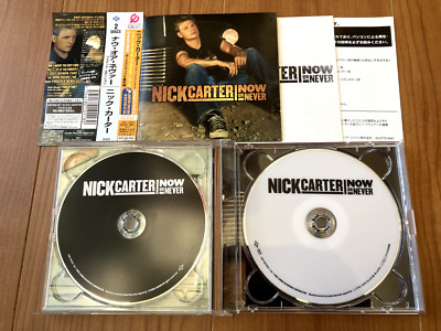 Nick Carter Now Or Never Limited Edition Backstreet Boys CD DVD Obi ...