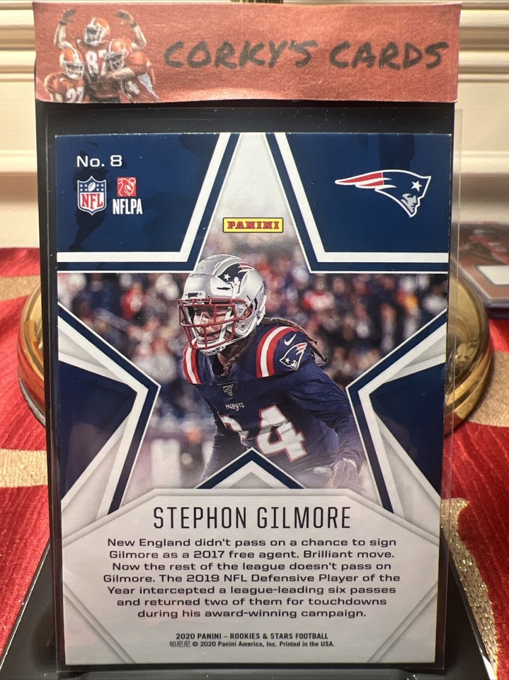 2020 Panini Rookies & Stars #8 Stephon Gilmore | eBay