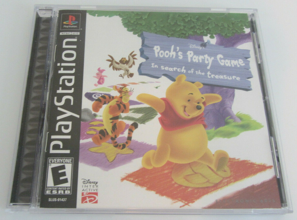 Disney's Pooh's Party Game: In Search of the Treasure (Sony PlayStation ...