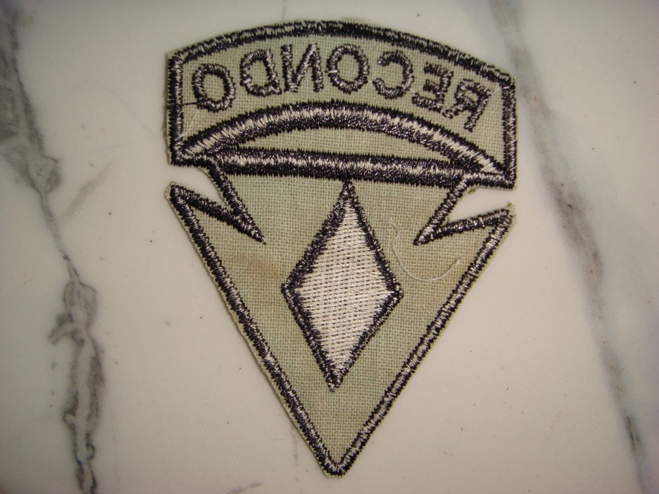 US 5th INFANTRY DIVISION RECONDO QUALIFICATION, VIETNAM WAR PATCH | eBay