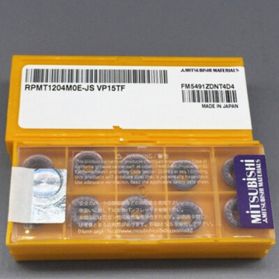 10 x MITSUBISHI RPMT1204MOE-JS VP15TF CNC R6 inserts Indexable Carbide ...