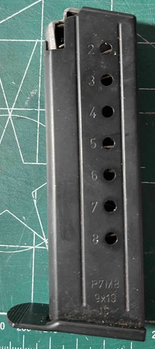 HK P7 M8 MAGAZINE 8 ROUND 9MM | eBay