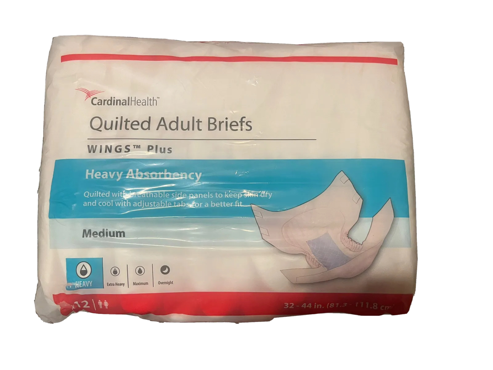 96 Pieces In A box Cardinal Health Quilted Adult Briefs. | eBay
