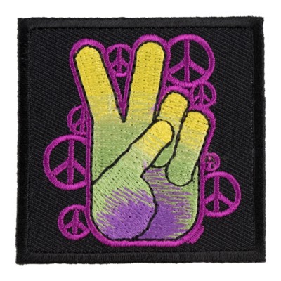 Peace Fingers & Peace Sign Patch, Peace Sign Patches | eBay