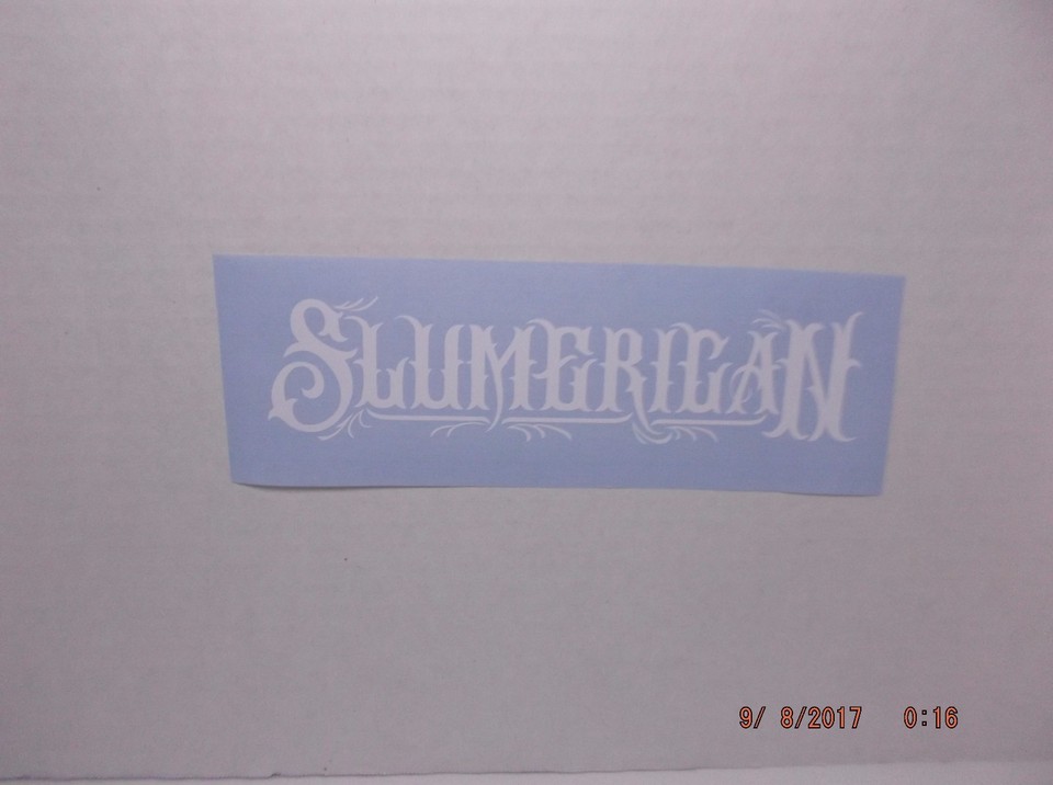 Fancy Slumerican Decal for Car, Truck, Window, Laptop or Smooth Surface ...