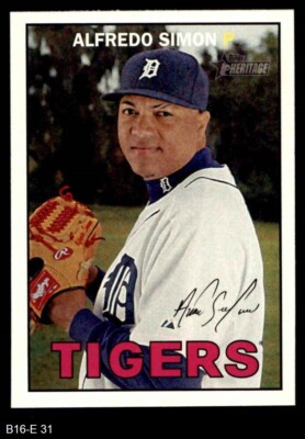 2016 Topps Heritage #31 Alfredo Simon Base Tigers 8 - NM/MT | eBay