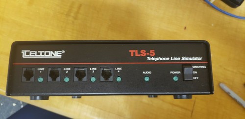 TELTONE TLS-5 Telephone Line Simulator ( Full PN# TLS-5C-01) | eBay