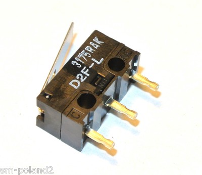 D2F-L OMRON SWITCH SNAP ACTION SPDT 3A 125V MicroSwitch Lever [QTY=1pcs ...