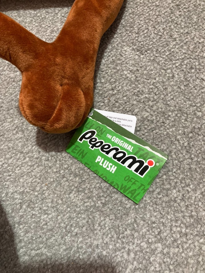 The Original Peperami BIT OF AN ANIMAL XL 24" Plush Soft Toy Beanie 24 ...