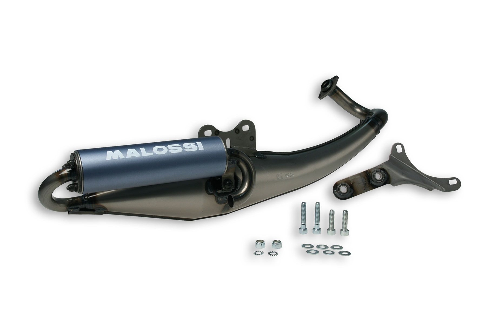 MALOSSI FLIP HOMOLOGATED EXHAUST SYSTEM FOR PIAGGIO NRG POWER PUREJET ...