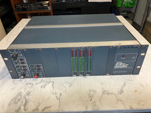 BSS MCS 200 Modular Crossover 3 Way Analog Stereo Electronic Crossover ...