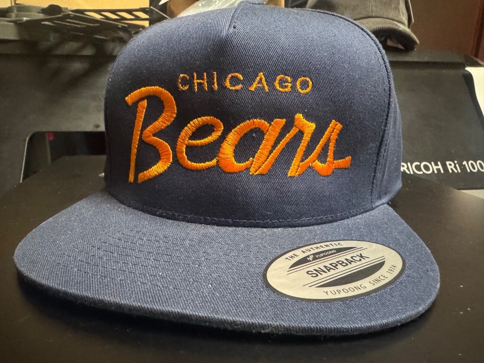 Retro Chicago Bears Snap Back Hat Cap 90s Christmas Vacation Clark ...